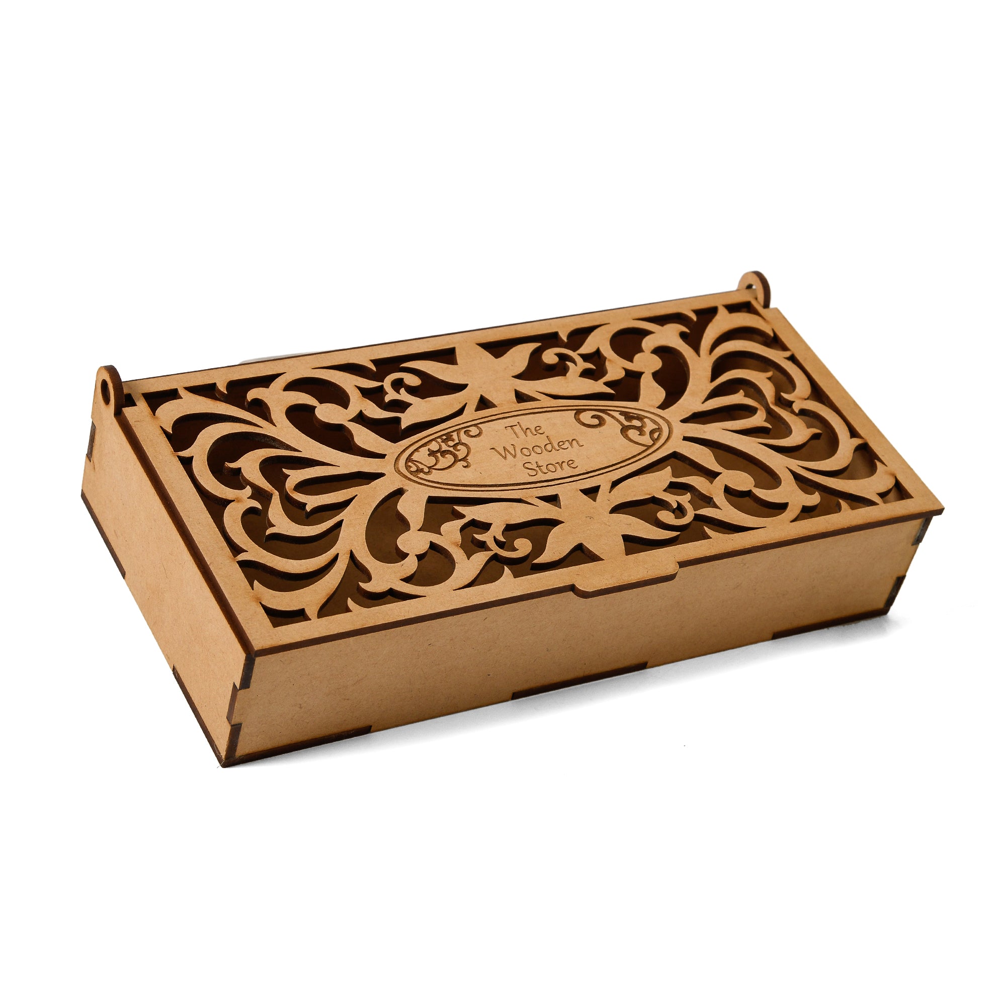Rectangular Wooden Box | The Engraved Store
